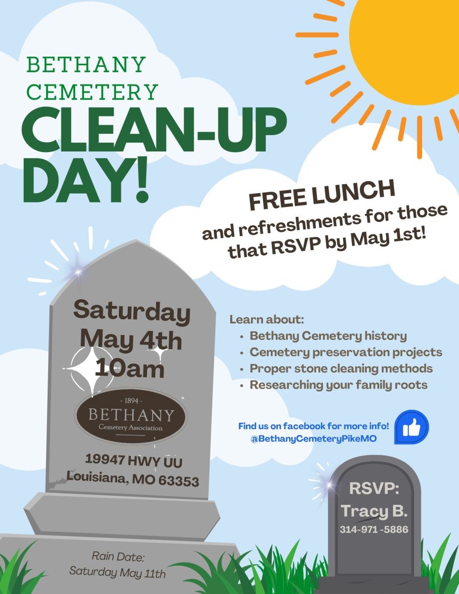 Cemetery Clean-Up Day! – Bethany Cemetery, Pike County, Missouri